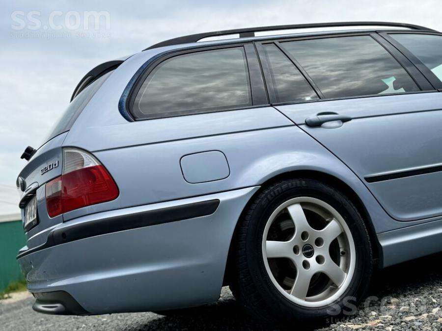 Blue BMW 320 2004 in Riga, with an engine capacity of 2.00 L and mileage of 0 thousand km for 2790 €, photo 9 on AUTOMOTO.COM.LV