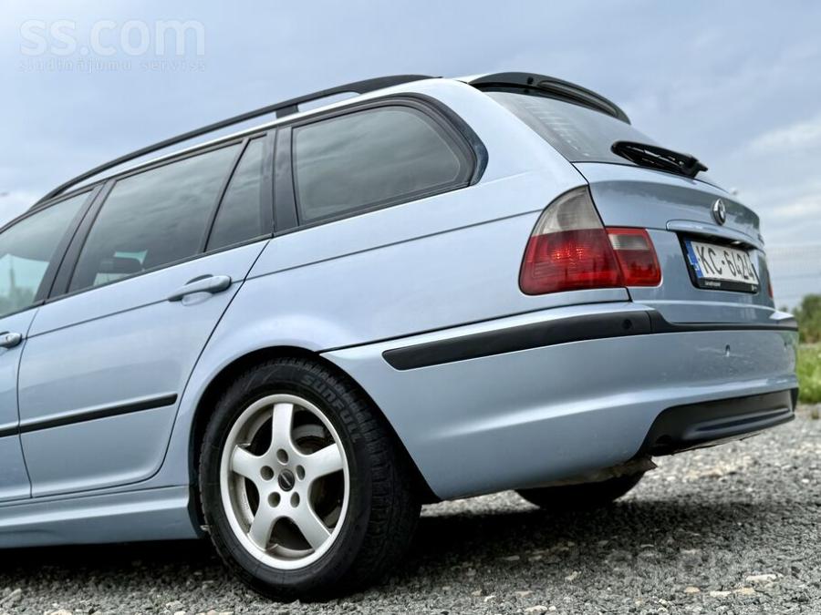 Blue BMW 320 2004 in Riga, with an engine capacity of 2.00 L and mileage of 0 thousand km for 2790 €, photo 10 on AUTOMOTO.COM.LV
