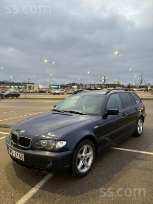 Blue BMW 320 2004 in Riga, with an engine capacity of 2.00 L and mileage of 287 thousand km for 2550 €, photo  on AUTOMOTO.COM.LV