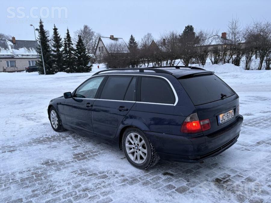 Blue BMW 320 2004 in Dobele, with an engine capacity of 2.00 L and mileage of 424 thousand km for 3000 €, photo 2 on AUTOMOTO.COM.LV