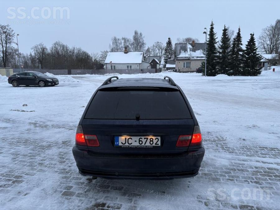 Blue BMW 320 2004 in Dobele, with an engine capacity of 2.00 L and mileage of 424 thousand km for 3000 €, photo 3 on AUTOMOTO.COM.LV