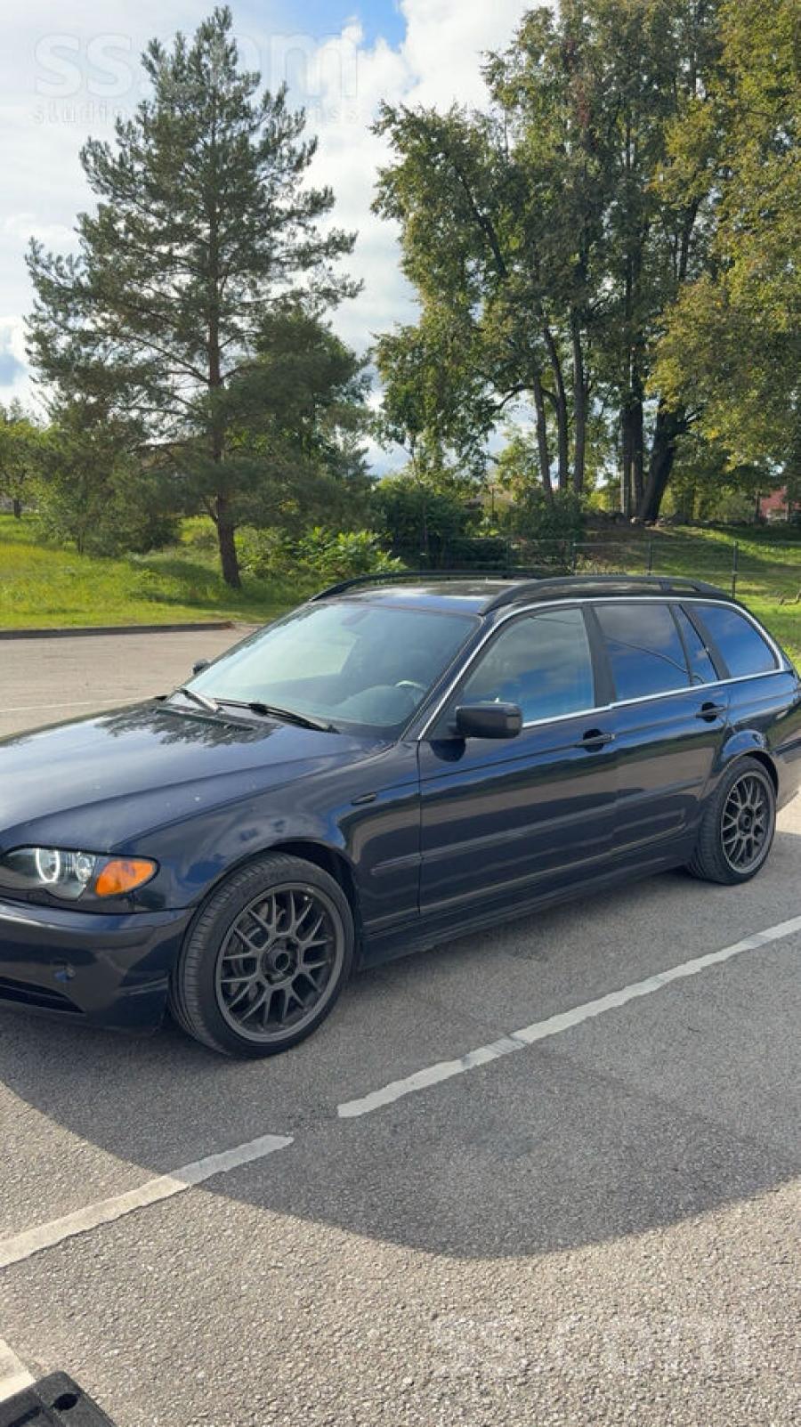 Blue BMW 320 2004 in Dobele, with an engine capacity of 2.00 L and mileage of 424 thousand km for 3000 €, photo 7 on AUTOMOTO.COM.LV