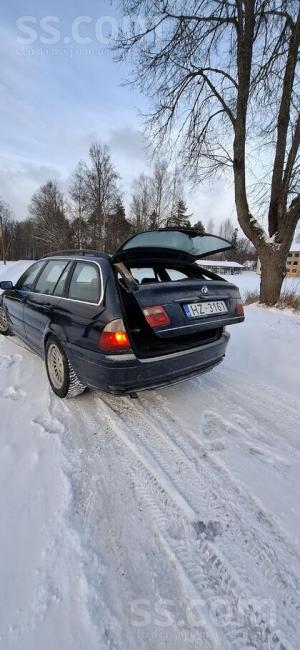 Blue BMW 320 2004 in Valka, with an engine capacity of 2.00 L and mileage of 430 thousand km for 2300 €, photo 10 on AUTOMOTO.COM.LV
