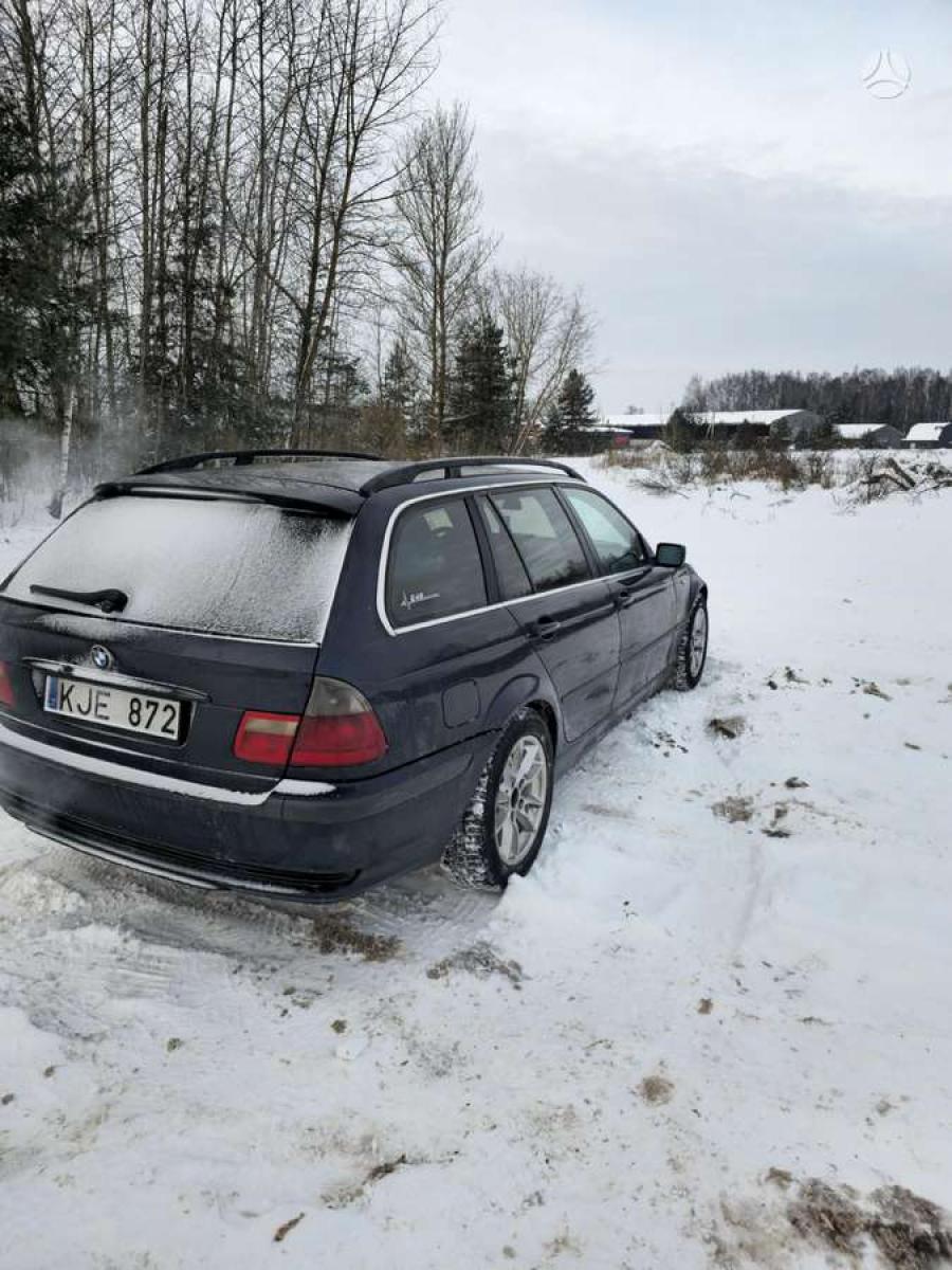Синий БМВ 320 2004 в Утена, объемом двигателя 2.00 л и пробегом 362 тыс. км за 1500 €, фото 5 на AUTOMOTO.COM.LV