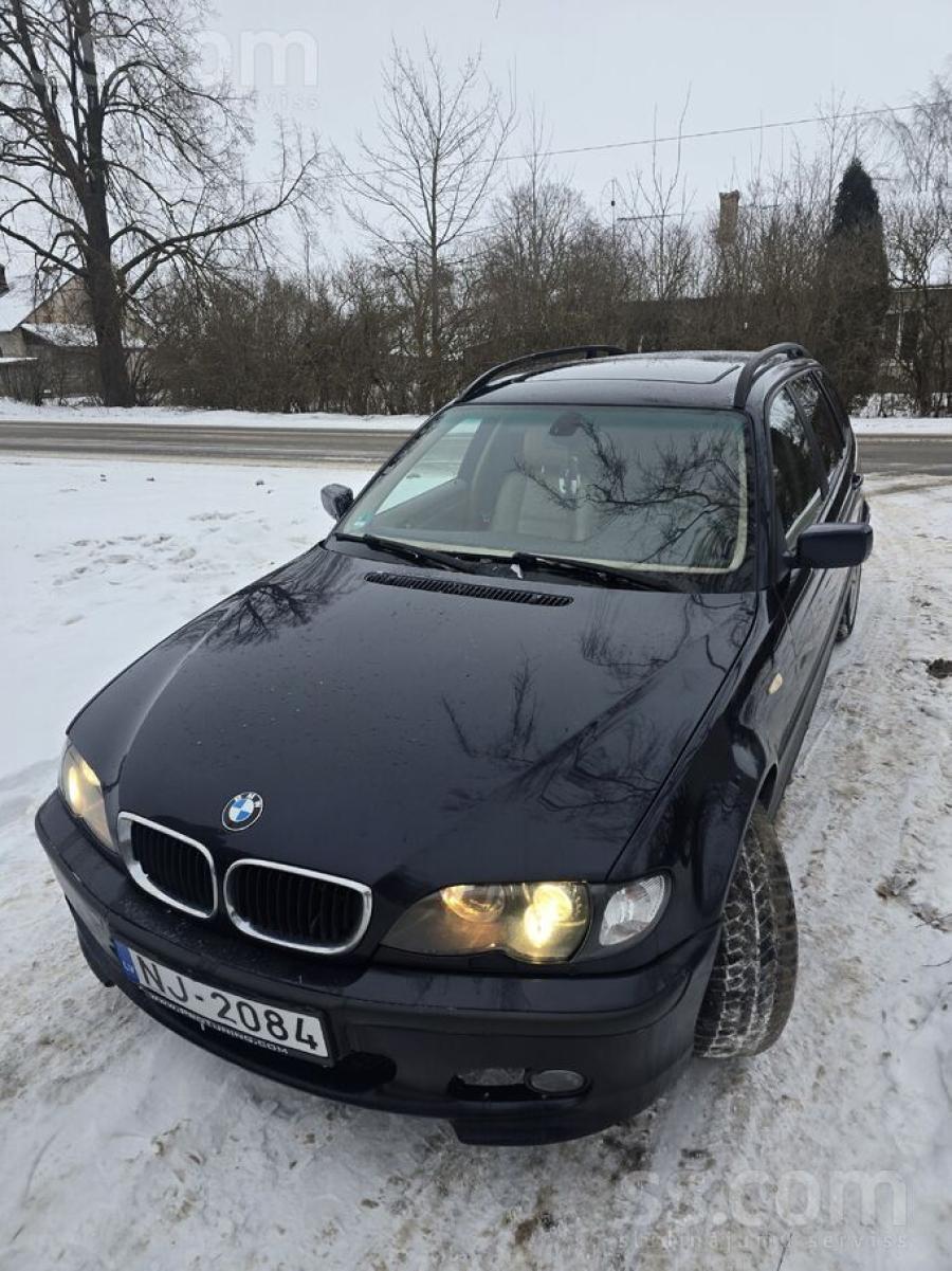 Blue BMW 320 2004 in Jelgava, with an engine capacity of 2.00 L and mileage of 390 thousand km for 2000 €, photo 6 on AUTOMOTO.COM.LV