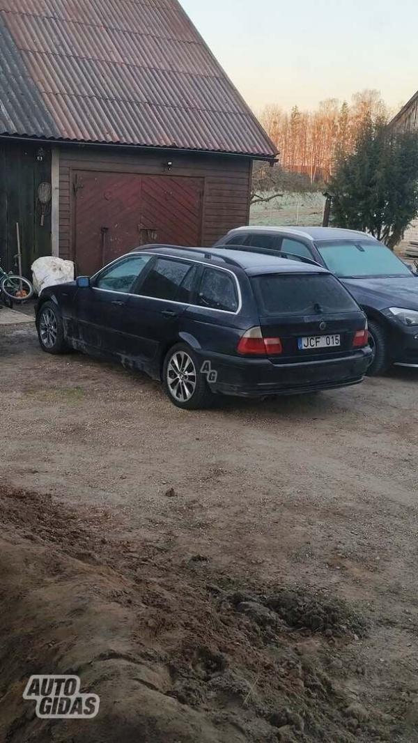 Blue BMW 320 2004 in Prienai, with an engine capacity of 2.20 L and mileage of 340 thousand km for 1600 €, photo 1 on AUTOMOTO.COM.LV