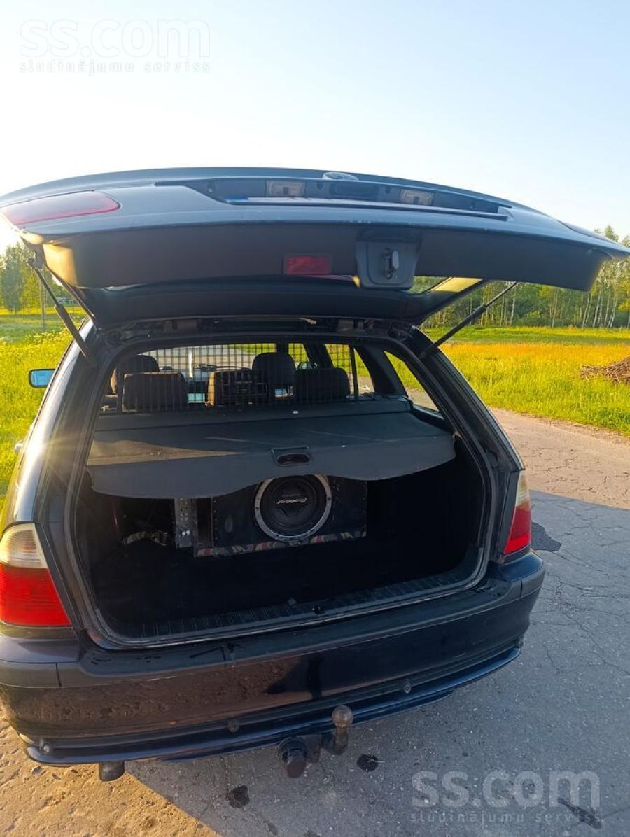 Blue BMW 320 2004 in Bauska, with an engine capacity of 2.00 L and mileage of 449 thousand km for 2000 €, photo 11 on AUTOMOTO.COM.LV