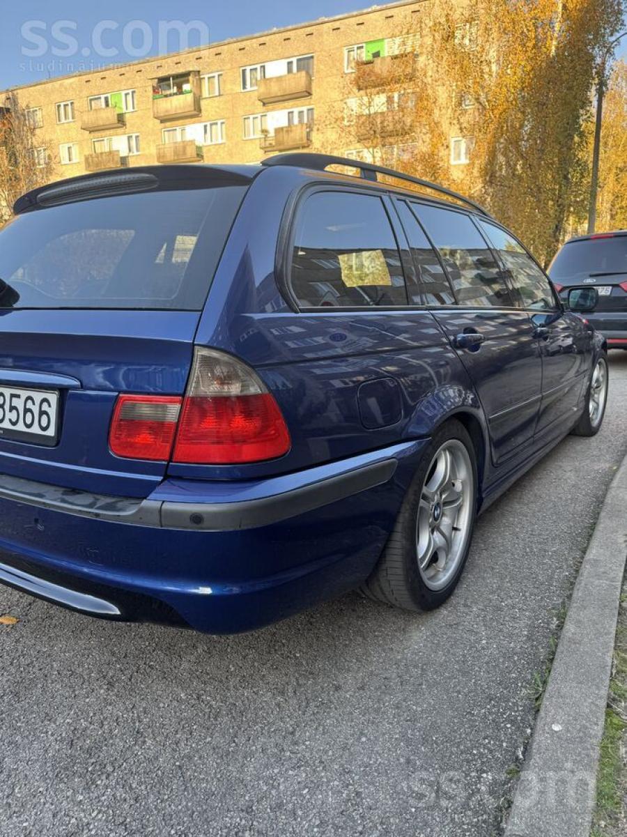 Zils BMW 320 2004 Daugavpils, ar dzinēja tilpumu 2.00 L un nobraukumu 348 tūkst. km par 3750 €, foto 6 vietnē AUTOMOTO.COM.LV