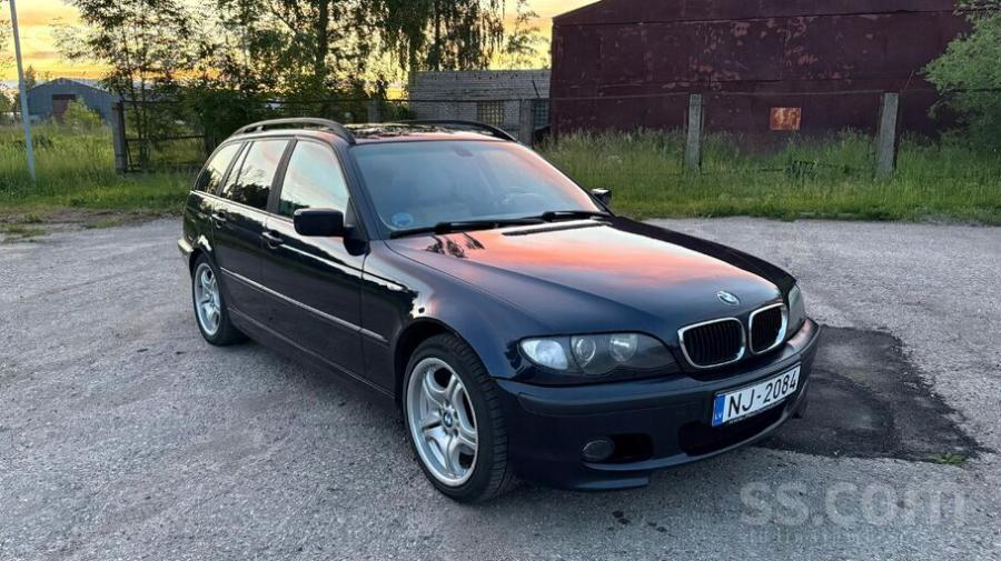 Синий БМВ 320 2004 в Елгава, объемом двигателя 2.00 л и пробегом 396 тыс. км за 2500 €, фото 1 на AUTOMOTO.COM.LV