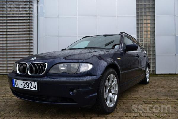 Blue BMW 320 2004 in Riga, with an engine capacity of 2.00 L and mileage of 474 thousand km for 2500 €, photo 1 on AUTOMOTO.COM.LV