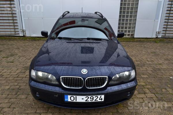 Blue BMW 320 2004 in Riga, with an engine capacity of 2.00 L and mileage of 474 thousand km for 2500 €, photo 2 on AUTOMOTO.COM.LV