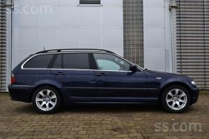 Blue BMW 320 2004 in Riga, with an engine capacity of 2.00 L and mileage of 474 thousand km for 2500 €, photo 5 on AUTOMOTO.COM.LV