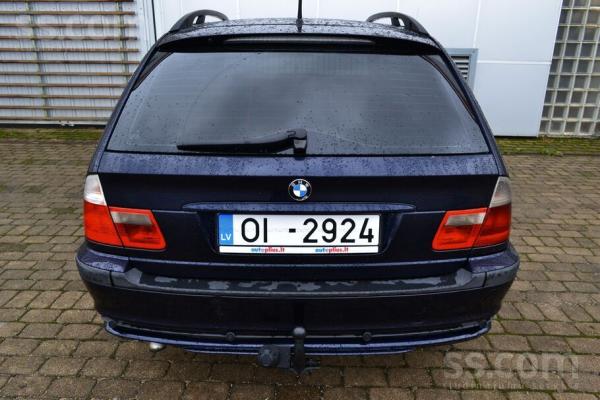 Blue BMW 320 2004 in Riga, with an engine capacity of 2.00 L and mileage of 474 thousand km for 2500 €, photo 7 on AUTOMOTO.COM.LV