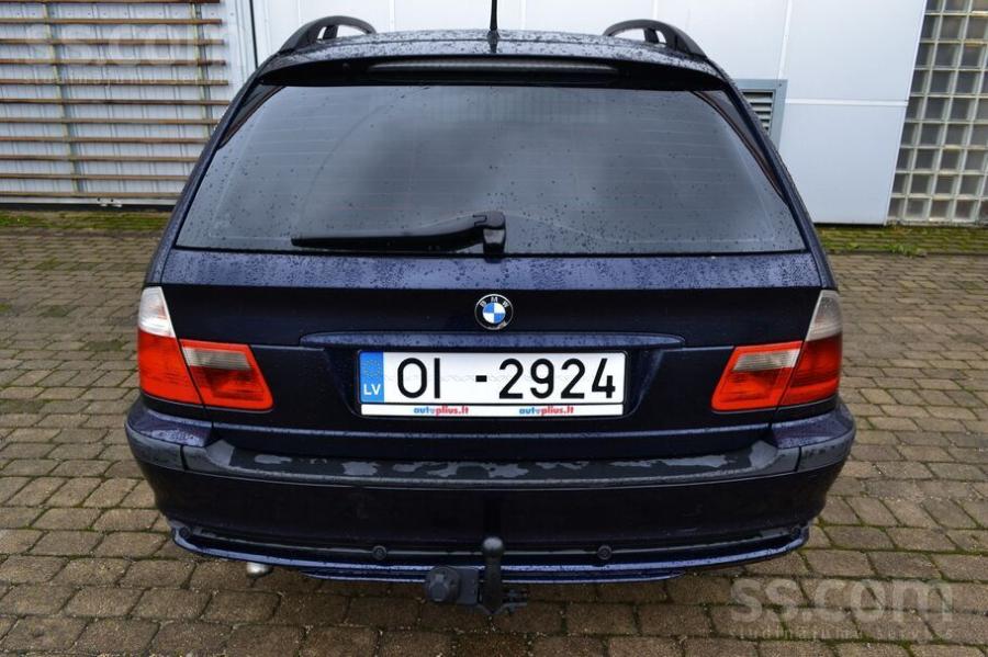 Blue BMW 320 2004 in Riga, with an engine capacity of 2.00 L and mileage of 474 thousand km for 2500 €, photo 8 on AUTOMOTO.COM.LV