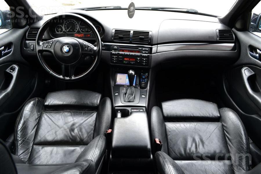 Blue BMW 320 2004 in Riga, with an engine capacity of 2.00 L and mileage of 474 thousand km for 2500 €, photo 11 on AUTOMOTO.COM.LV