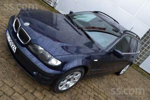 Blue BMW 320 2004 in Riga, with an engine capacity of 2.00 L and mileage of 474 thousand km for 2500 €, photo 14 on AUTOMOTO.COM.LV
