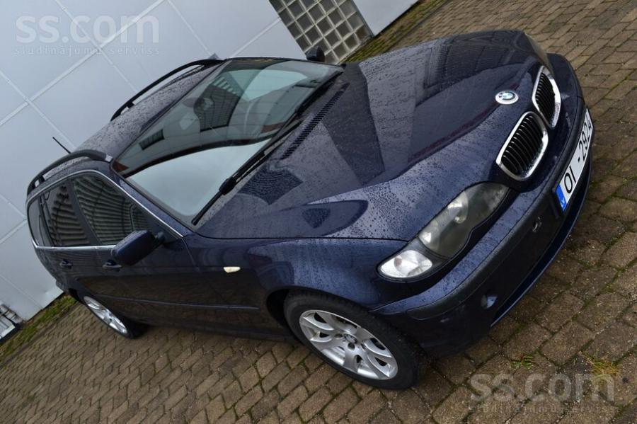 Blue BMW 320 2004 in Riga, with an engine capacity of 2.00 L and mileage of 474 thousand km for 2500 €, photo 15 on AUTOMOTO.COM.LV