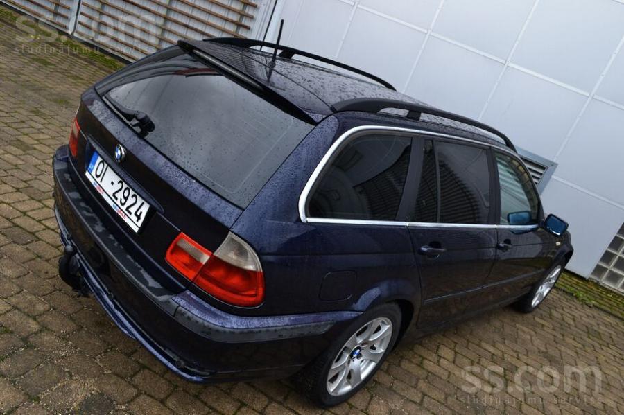 Blue BMW 320 2004 in Riga, with an engine capacity of 2.00 L and mileage of 474 thousand km for 2500 €, photo 16 on AUTOMOTO.COM.LV