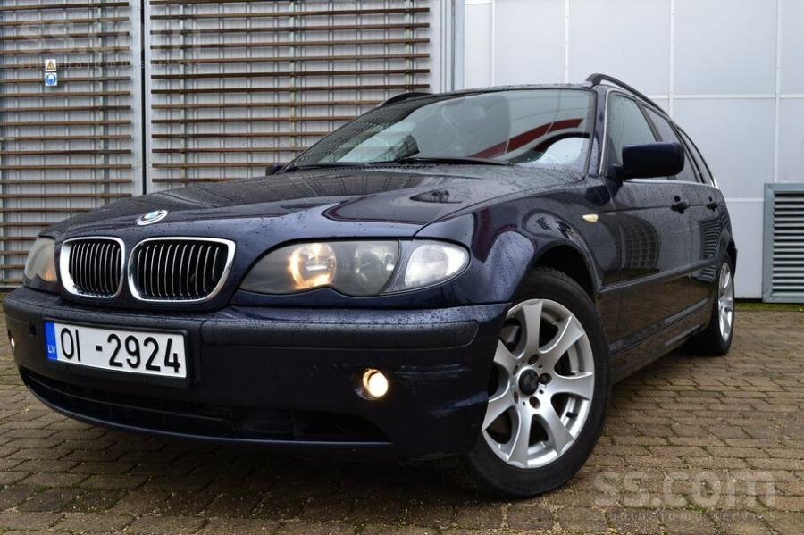 Blue BMW 320 2004 in Riga, with an engine capacity of 2.00 L and mileage of 474 thousand km for 2500 €, photo 18 on AUTOMOTO.COM.LV