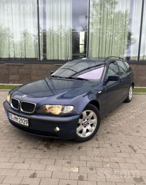Blue BMW 320 2004 in Balvi, with an engine capacity of 2.00 L and mileage of 371 thousand km for 2650 €, photo 3 on AUTOMOTO.COM.LV