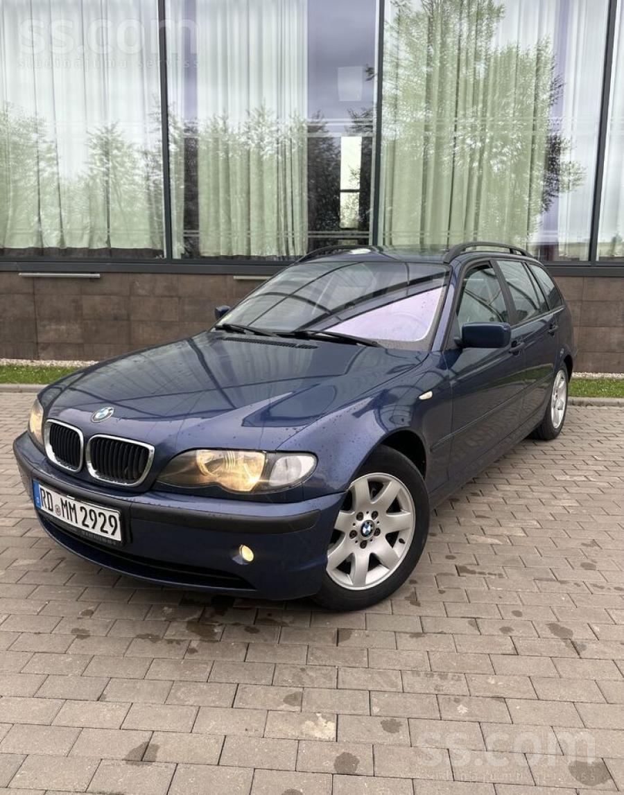 Blue BMW 320 2004 in Balvi, with an engine capacity of 2.00 L and mileage of 371 thousand km for 2650 €, photo 3 on AUTOMOTO.COM.LV