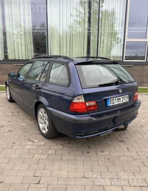 Blue BMW 320 2004 in Balvi, with an engine capacity of 2.00 L and mileage of 371 thousand km for 2650 €, photo 5 on AUTOMOTO.COM.LV