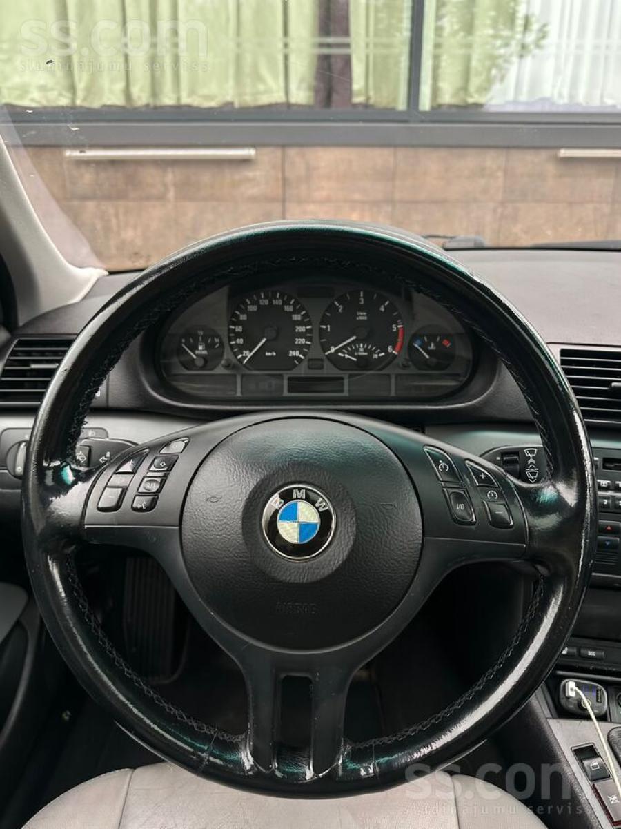 Blue BMW 320 2004 in Balvi, with an engine capacity of 2.00 L and mileage of 371 thousand km for 2650 €, photo 11 on AUTOMOTO.COM.LV