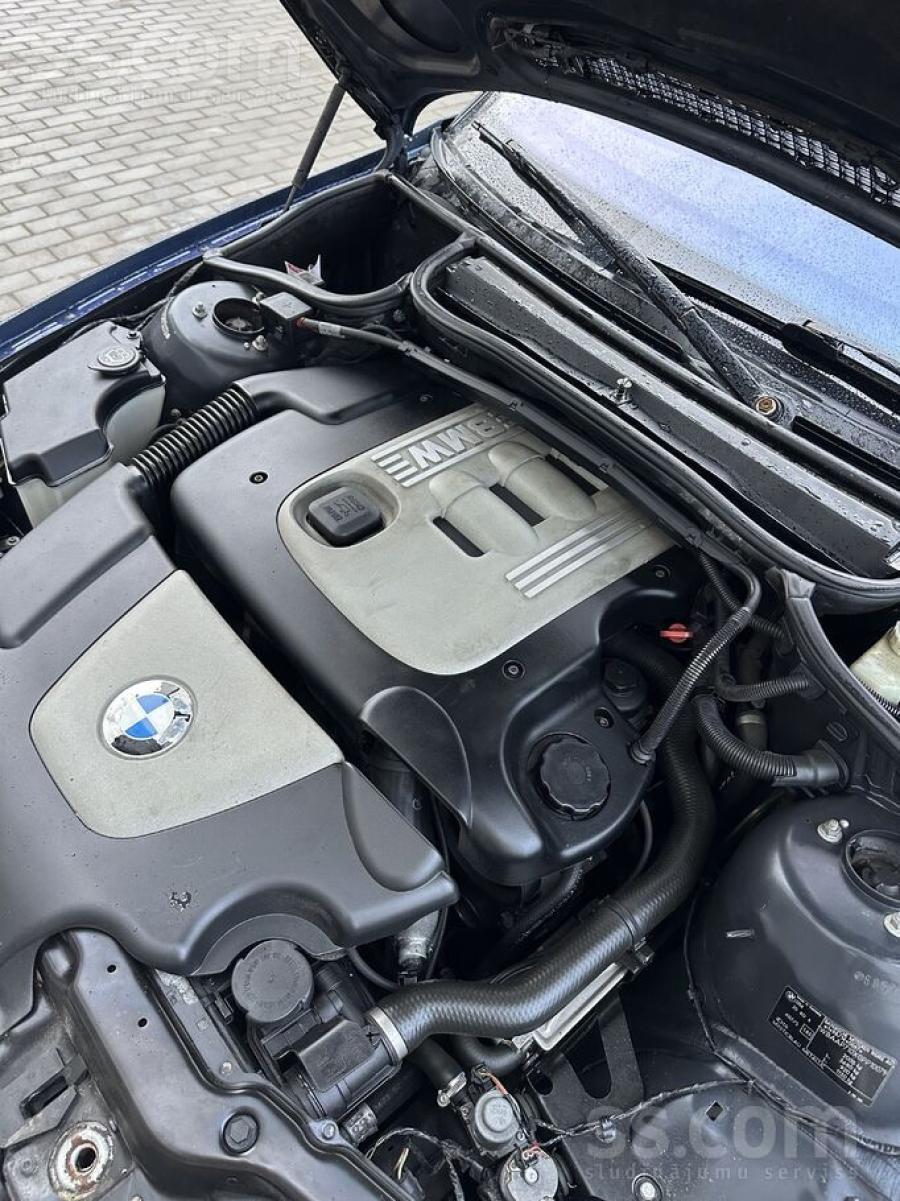 Blue BMW 320 2004 in Balvi, with an engine capacity of 2.00 L and mileage of 371 thousand km for 2650 €, photo 20 on AUTOMOTO.COM.LV
