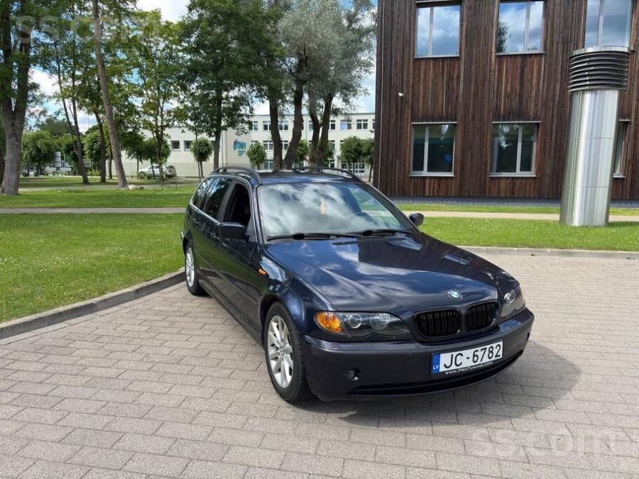 Blue BMW 320 2004 in Dobele, with an engine capacity of 2.00 L and mileage of 427 thousand km for 2750 €, photo 1 on AUTOMOTO.COM.LV