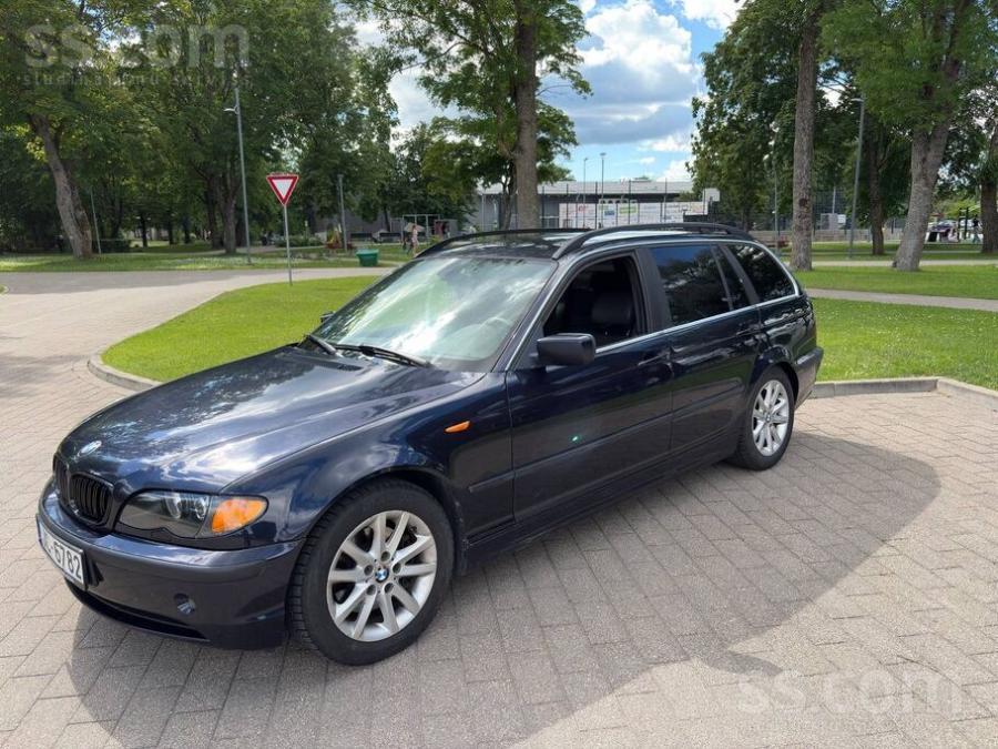 Blue BMW 320 2004 in Dobele, with an engine capacity of 2.00 L and mileage of 427 thousand km for 2750 €, photo 3 on AUTOMOTO.COM.LV