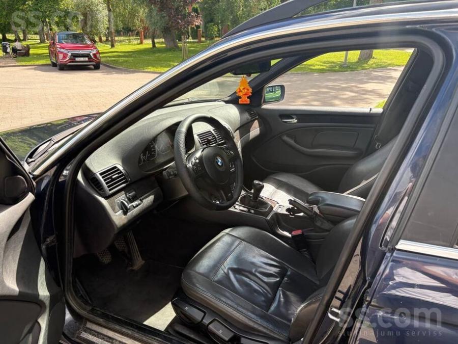Blue BMW 320 2004 in Dobele, with an engine capacity of 2.00 L and mileage of 427 thousand km for 2750 €, photo 7 on AUTOMOTO.COM.LV