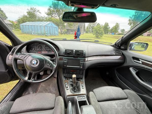Blue BMW 320 2004 in Aizkraukle, with an engine capacity of 3.00 L and mileage of 556 thousand km for 1250 €, photo 6 on AUTOMOTO.COM.LV