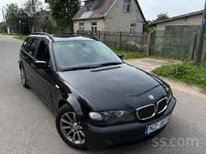 Blue BMW 320 2004 in Daugavpils, with an engine capacity of 2.00 L and mileage of 347 thousand km for 825 €, photo  on AUTOMOTO.COM.LV