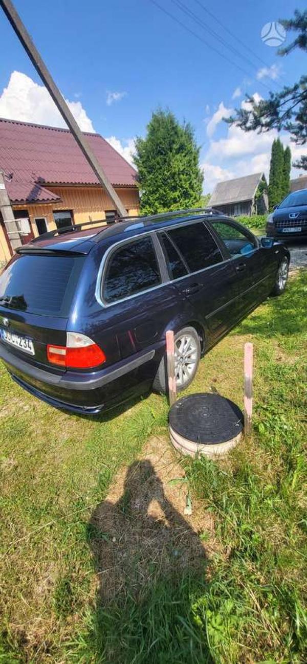 Blue BMW 320 2004 in Plunge, with an engine capacity of 2.00 L and mileage of 300 thousand km for 1555 €, photo 6 on AUTOMOTO.COM.LV
