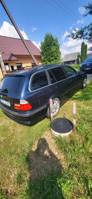 Blue BMW 320 2004 in Plunge, with an engine capacity of 2.00 L and mileage of 300 thousand km for 1555 €, photo 7 on AUTOMOTO.COM.LV