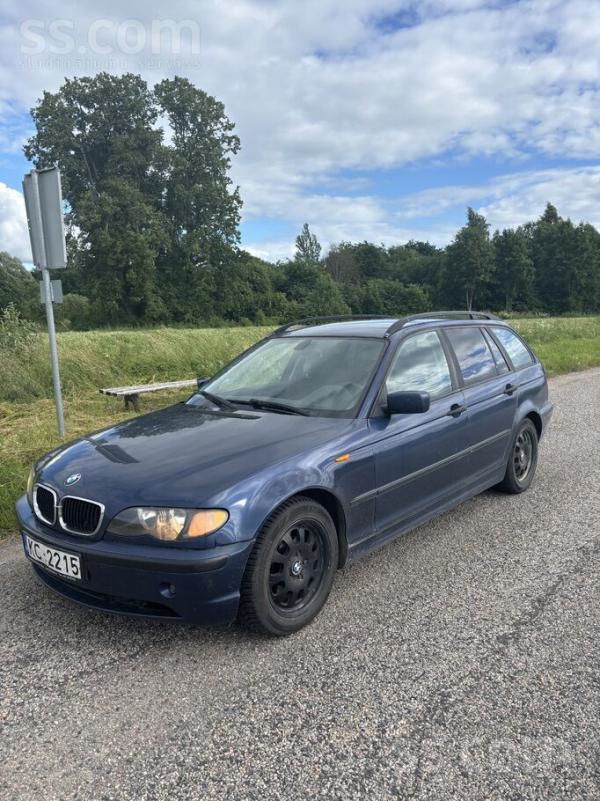 Blue BMW 320 2004 in Limbazi, with an engine capacity of 2.00 L and mileage of 357 thousand km for 1650 €, photo 1 on AUTOMOTO.COM.LV