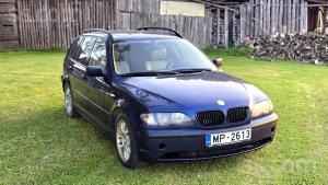Zils BMW 320 2004 Jelgava, ar dzinēja tilpumu 2.00 L un nobraukumu 288 tūkst. km par 3100 €, foto  vietnē AUTOMOTO.COM.LV