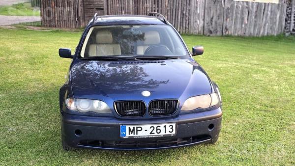 Blue BMW 320 2004 in Jelgava, with an engine capacity of 2.00 L and mileage of 288 thousand km for 3100 €, photo 3 on AUTOMOTO.COM.LV
