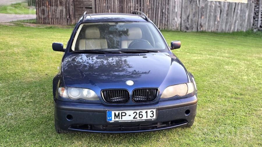 Blue BMW 320 2004 in Jelgava, with an engine capacity of 2.00 L and mileage of 288 thousand km for 3100 €, photo 4 on AUTOMOTO.COM.LV
