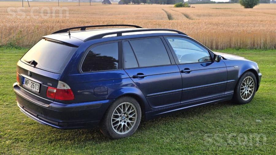 Blue BMW 320 2004 in Jelgava, with an engine capacity of 2.00 L and mileage of 288 thousand km for 3100 €, photo 5 on AUTOMOTO.COM.LV