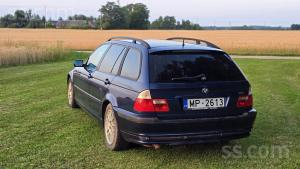 Blue BMW 320 2004 in Jelgava, with an engine capacity of 2.00 L and mileage of 288 thousand km for 3100 €, photo 6 on AUTOMOTO.COM.LV