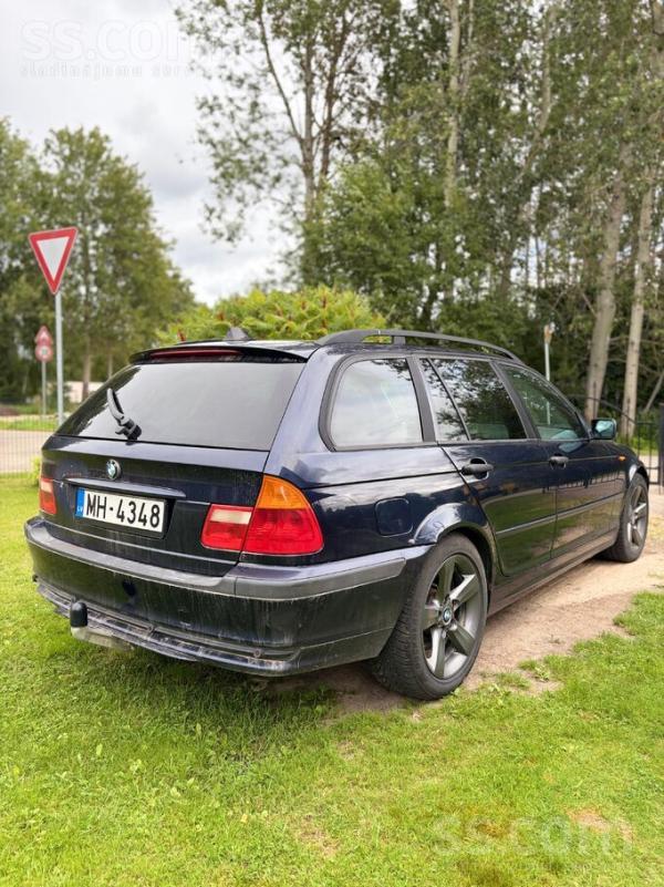 Синий БМВ 320 2004 в Прейли, объемом двигателя 2.00 л и пробегом 351 тыс. км за 2300 €, фото 2 на AUTOMOTO.COM.LV