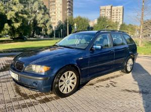 Blue BMW 320 2004 in Riga, with an engine capacity of 2.00 L and mileage of 485 thousand km for 650 €, photo  on AUTOMOTO.COM.LV
