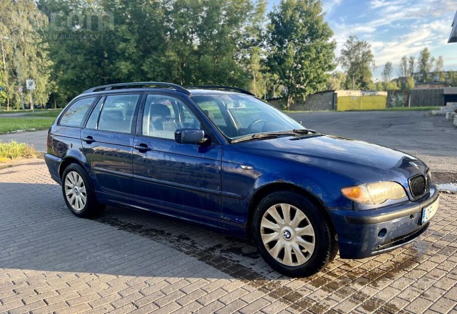 Blue BMW 320 2004 in Riga, with an engine capacity of 2.00 L and mileage of 485 thousand km for 650 €, photo 3 on AUTOMOTO.COM.LV