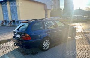 Blue BMW 320 2004 in Riga, with an engine capacity of 2.00 L and mileage of 485 thousand km for 650 €, photo 4 on AUTOMOTO.COM.LV