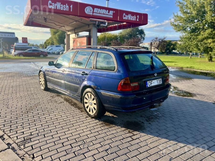 Blue BMW 320 2004 in Riga, with an engine capacity of 2.00 L and mileage of 485 thousand km for 650 €, photo 5 on AUTOMOTO.COM.LV