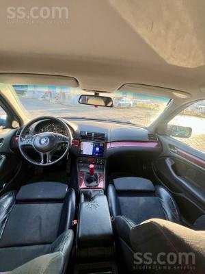 Blue BMW 320 2004 in Riga, with an engine capacity of 2.00 L and mileage of 485 thousand km for 650 €, photo 6 on AUTOMOTO.COM.LV