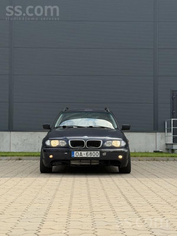 Blue BMW 320 2004 in Riga, with an engine capacity of 2.00 L and mileage of 355 thousand km for 1799 €, photo 1 on AUTOMOTO.COM.LV