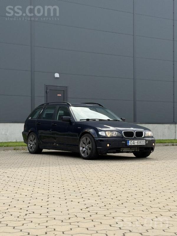 Blue BMW 320 2004 in Riga, with an engine capacity of 2.00 L and mileage of 355 thousand km for 1799 €, photo 3 on AUTOMOTO.COM.LV