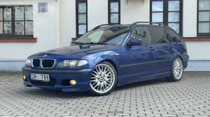 Blue BMW 320 2004 in Jelgava, with an engine capacity of 2.00 L and mileage of 348 thousand km for 2850 €, photo  on AUTOMOTO.COM.LV